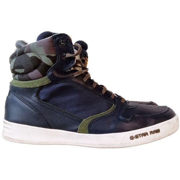 G-Star | Shoes | Gstar Yard Pyro Hi Top Trainers Mens 7 Gs52457 | Poshmark